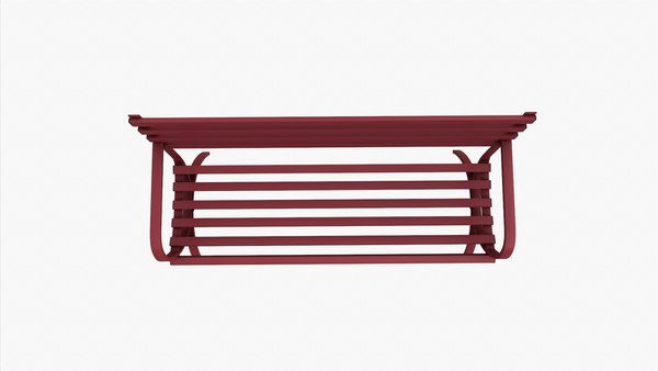 modelo 3d GENÉRICO-BENCHLANCAS-ROJO - TurboSquid 2011835