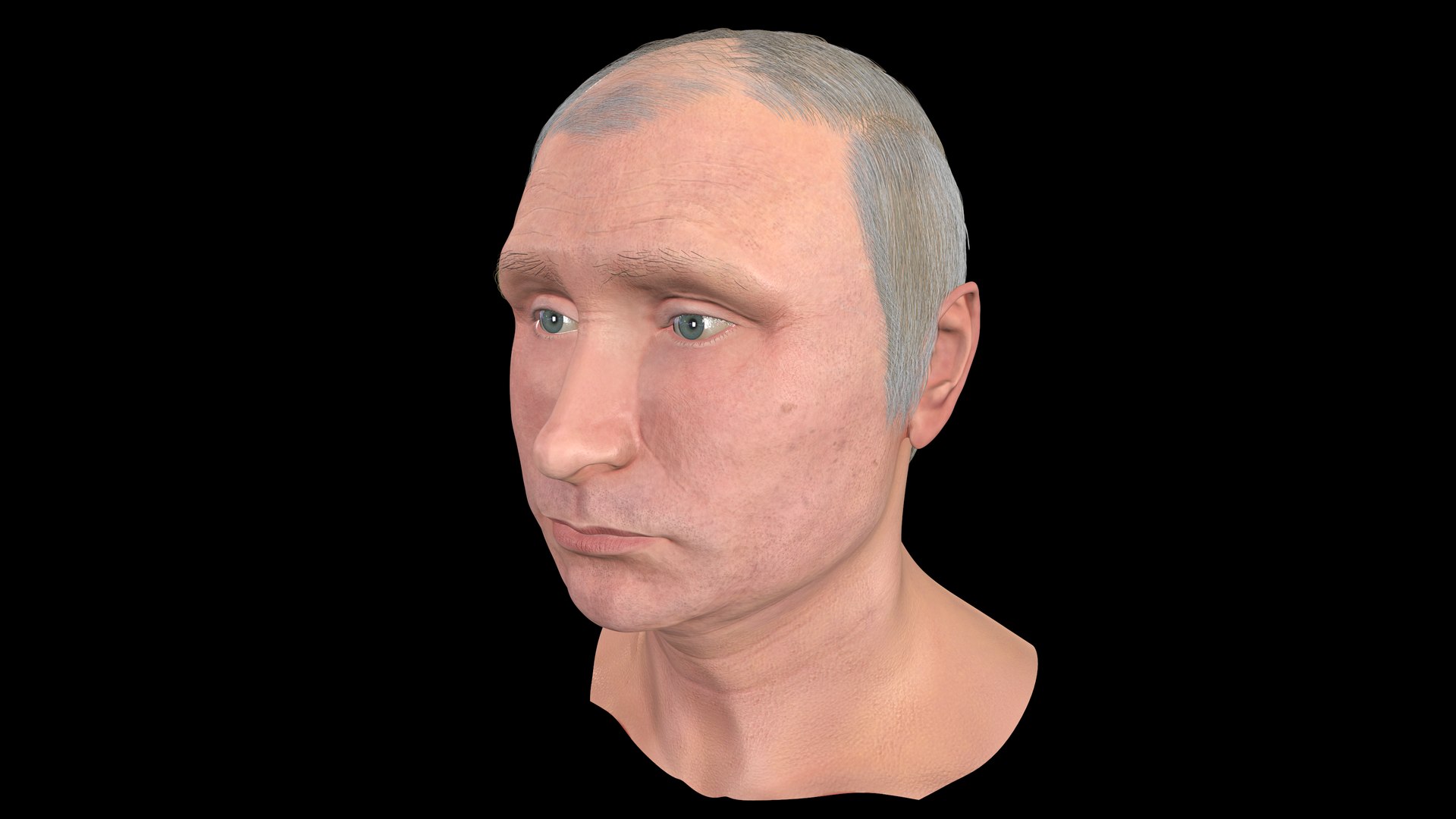 Putin Head 3D Model - TurboSquid 1912957