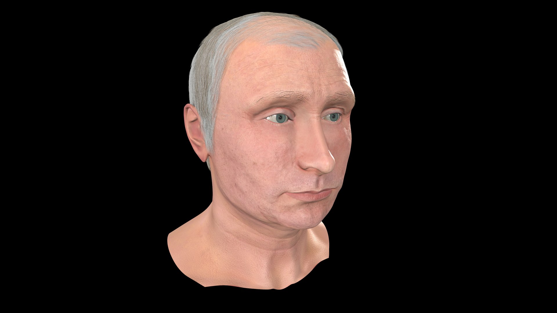 Putin Head 3D Model - TurboSquid 1912957