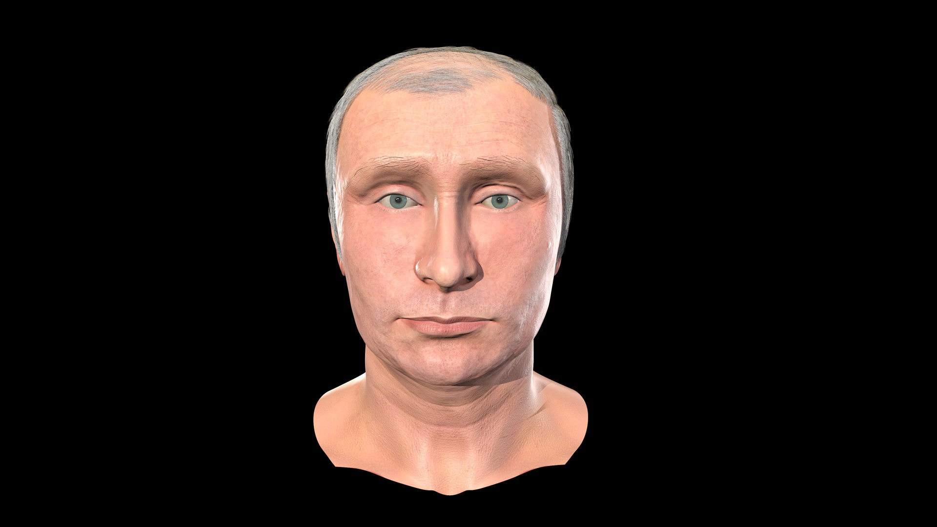 Putin Head 3D Model - TurboSquid 1912957