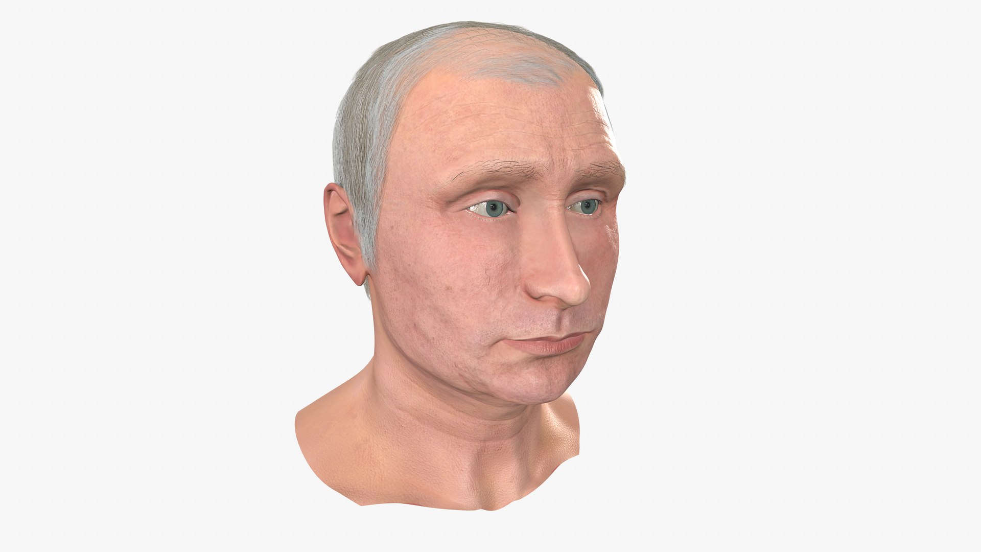 Putin Head 3D Model - TurboSquid 1912957