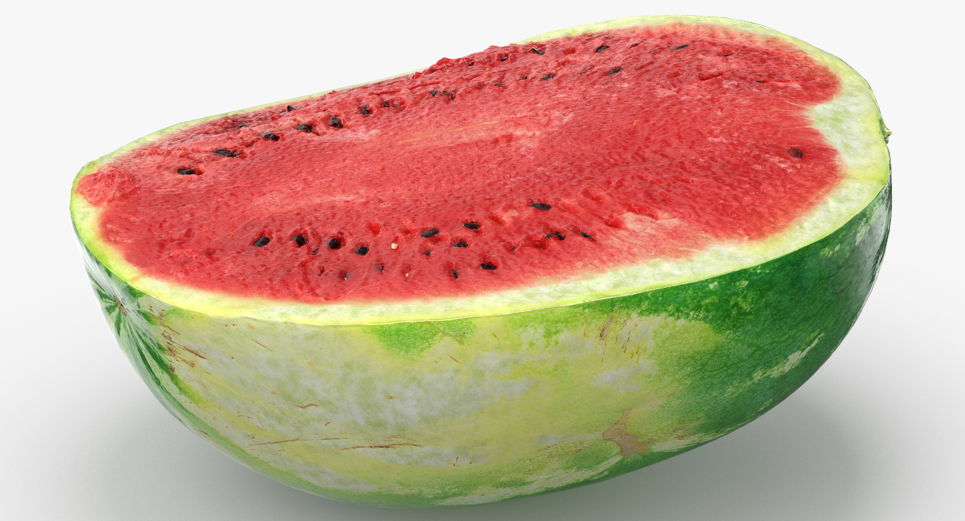 modelo 3d Colección Sandías Enteras y Cortadas 02 - 3 modelos ...