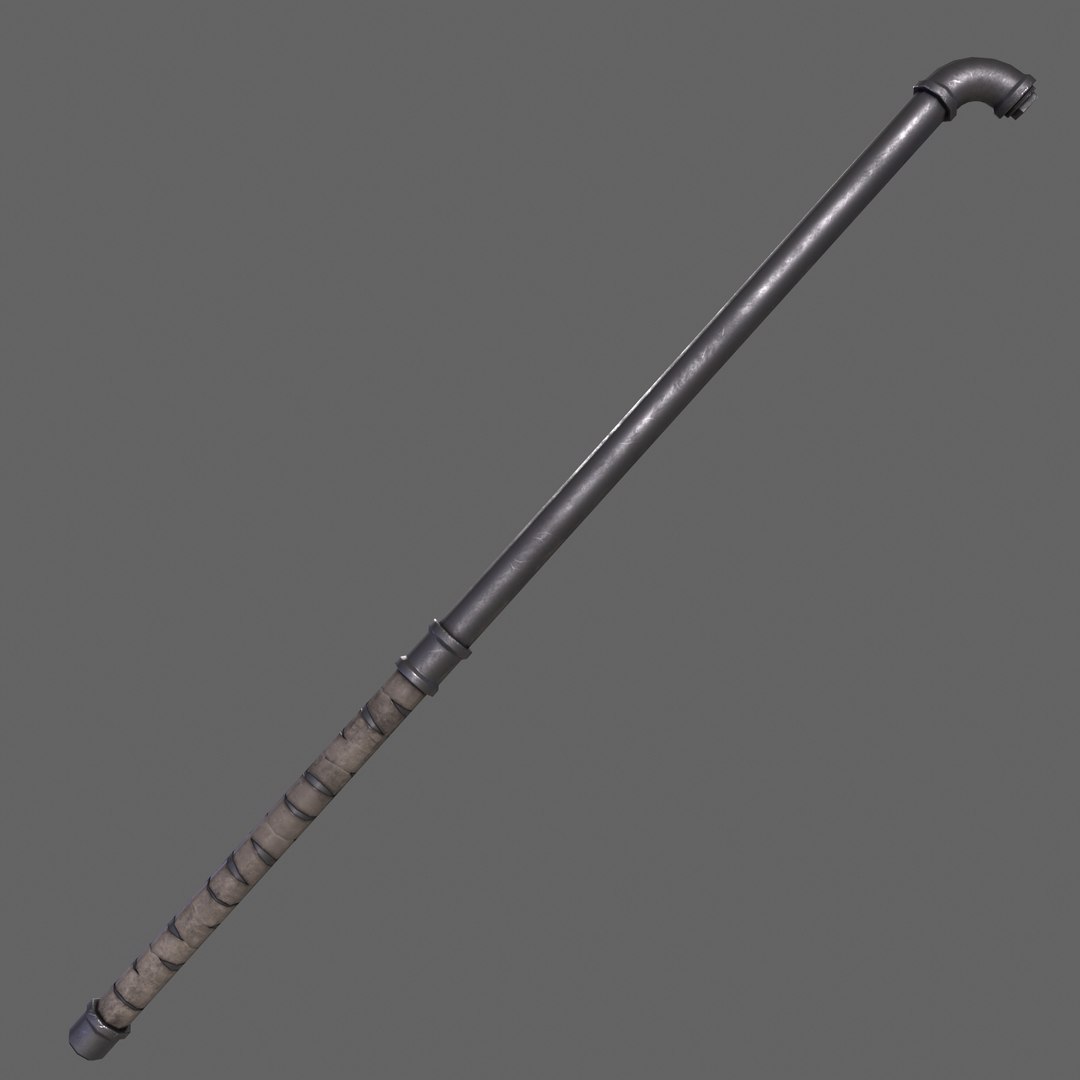 3D PBR Pipe Weapon V1f - TurboSquid 2040753