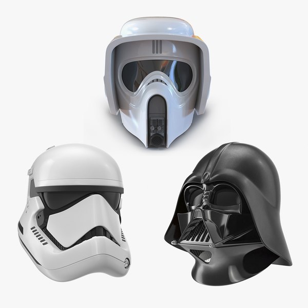 3d darthvader mask star