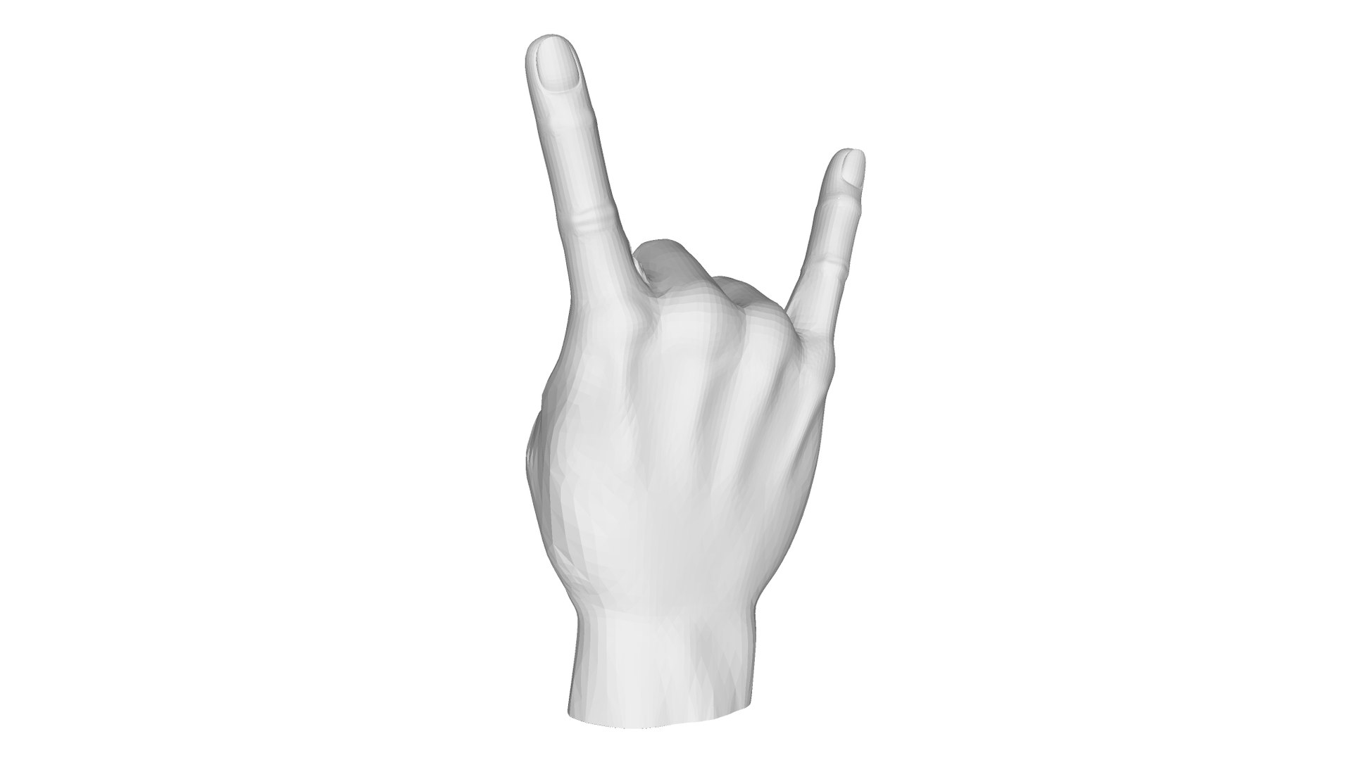 Realistic Hand Model Pose Gesture 4 Model - TurboSquid 1974952