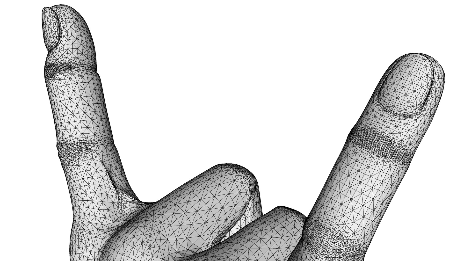 Realistic Hand Model Pose Gesture 4 Model - TurboSquid 1974952