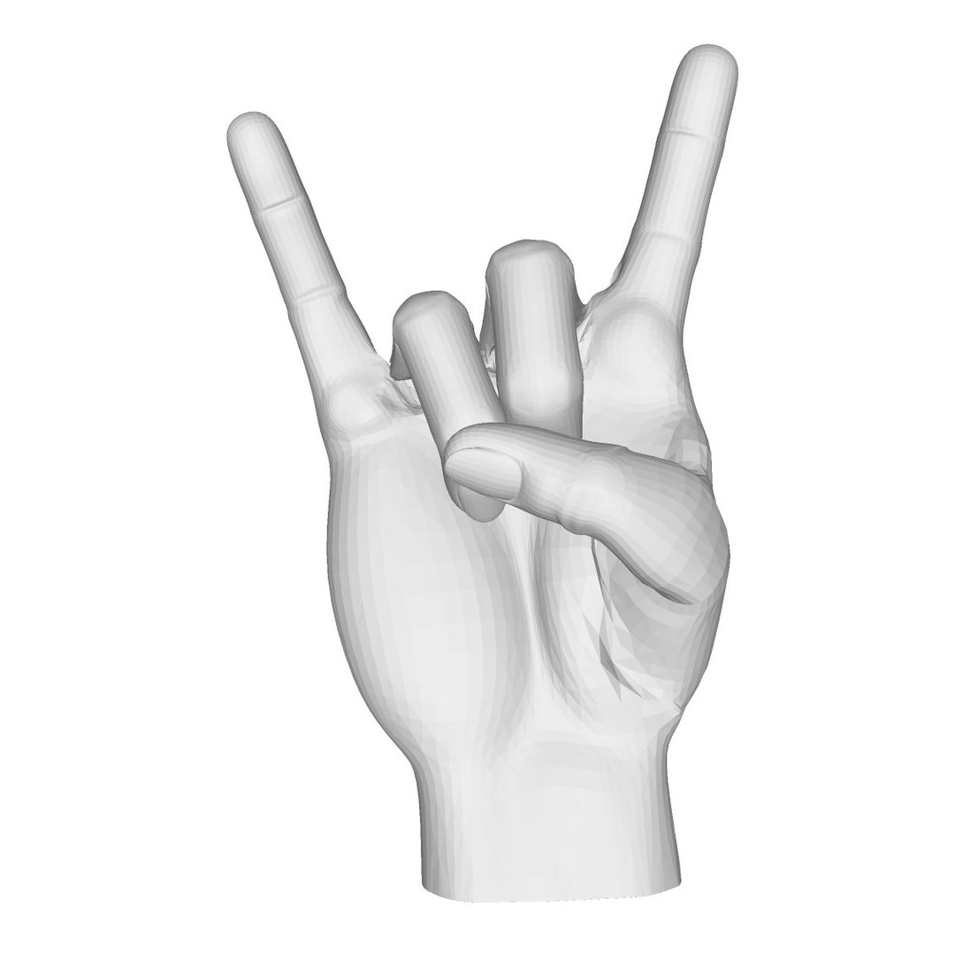 Realistic Hand Model Pose Gesture 4 Model - TurboSquid 1974952