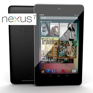 3D Asus Google Nexus 7 Models - Browse & Download Formats - TurboSquid
