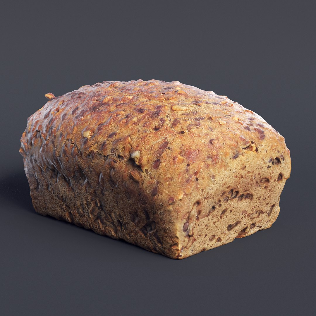 3D Model Dark Bread - TurboSquid 2045667