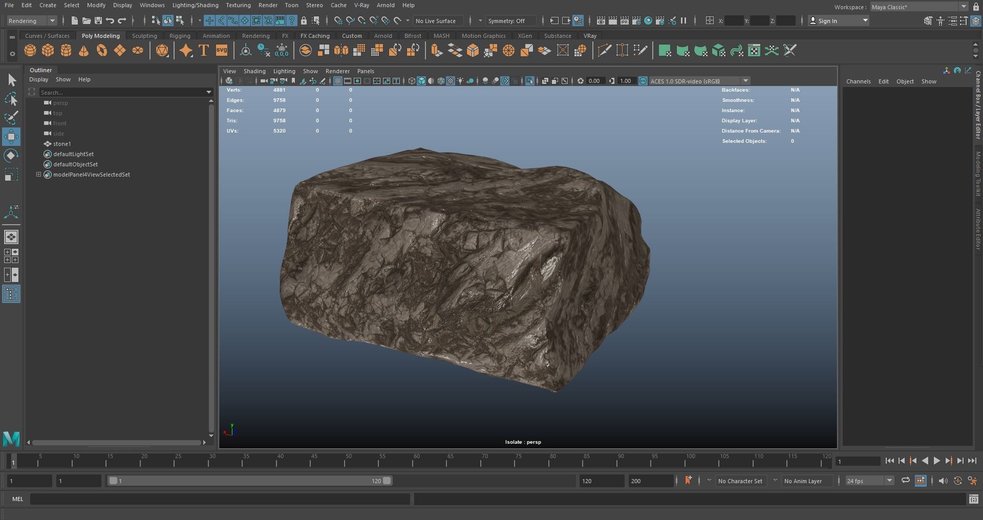 Cliff Rock 3D Model AR VR PBR 3D Model - TurboSquid 2002091