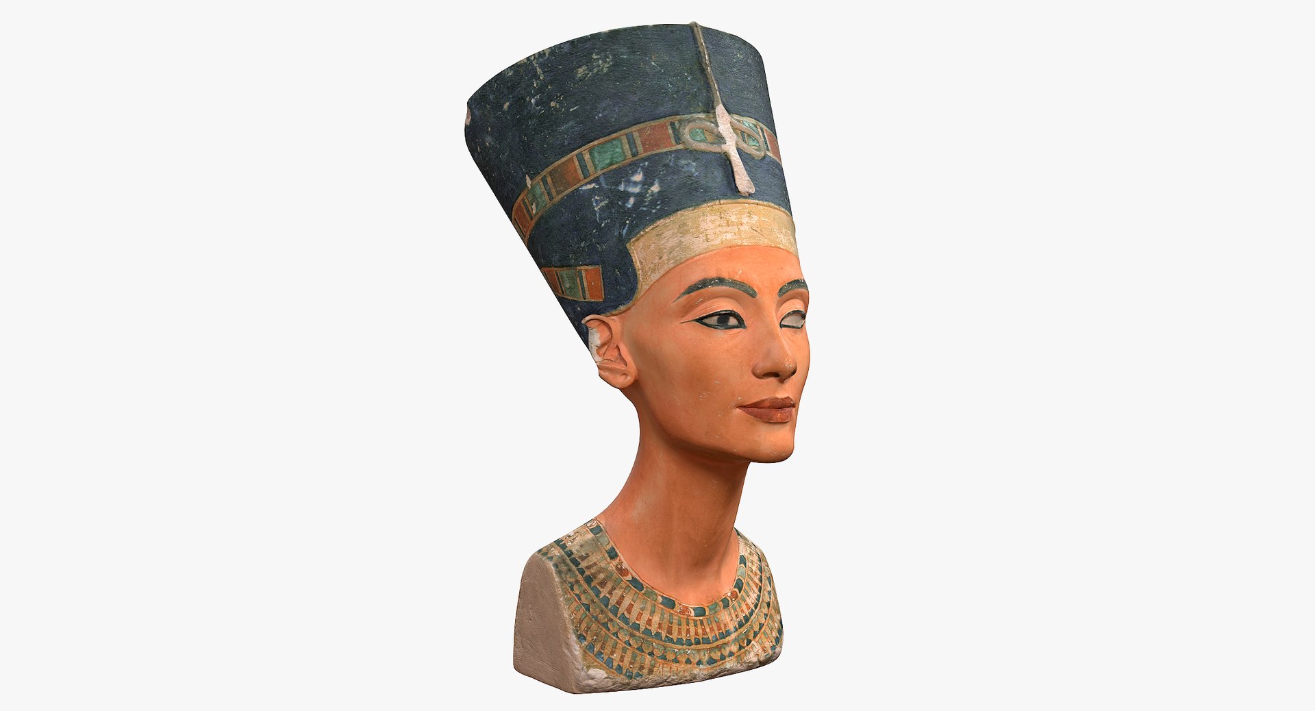 Nefertiti bust 3D model - TurboSquid 1645555