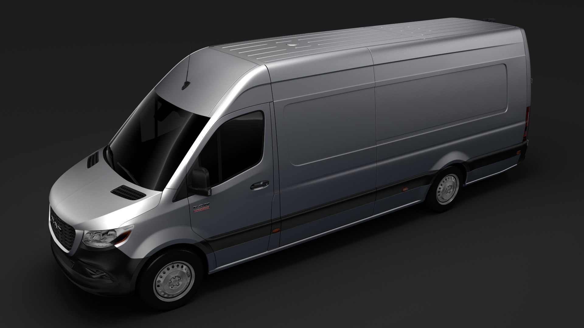 Ram Sprinter Panel Van 3D Model - TurboSquid 1367681