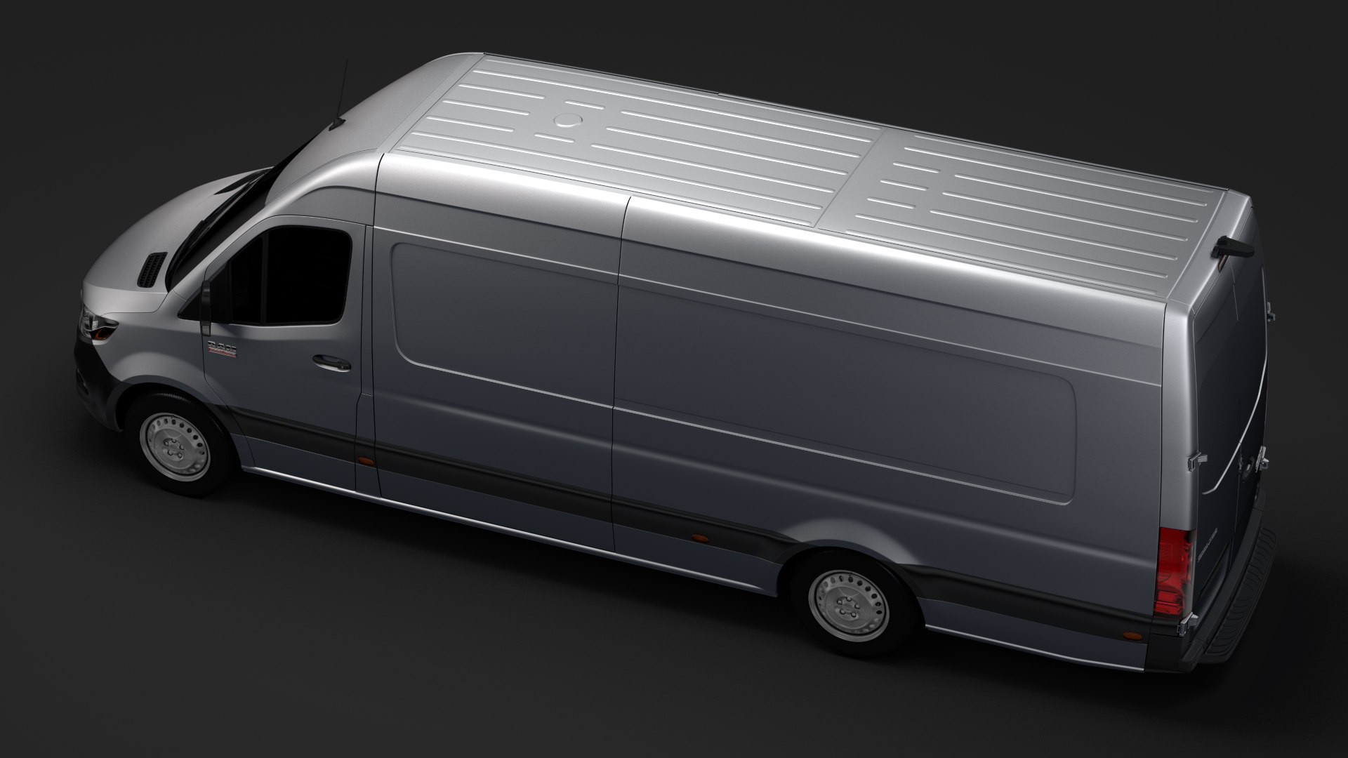 Ram Sprinter Panel Van 3D Model - TurboSquid 1367681