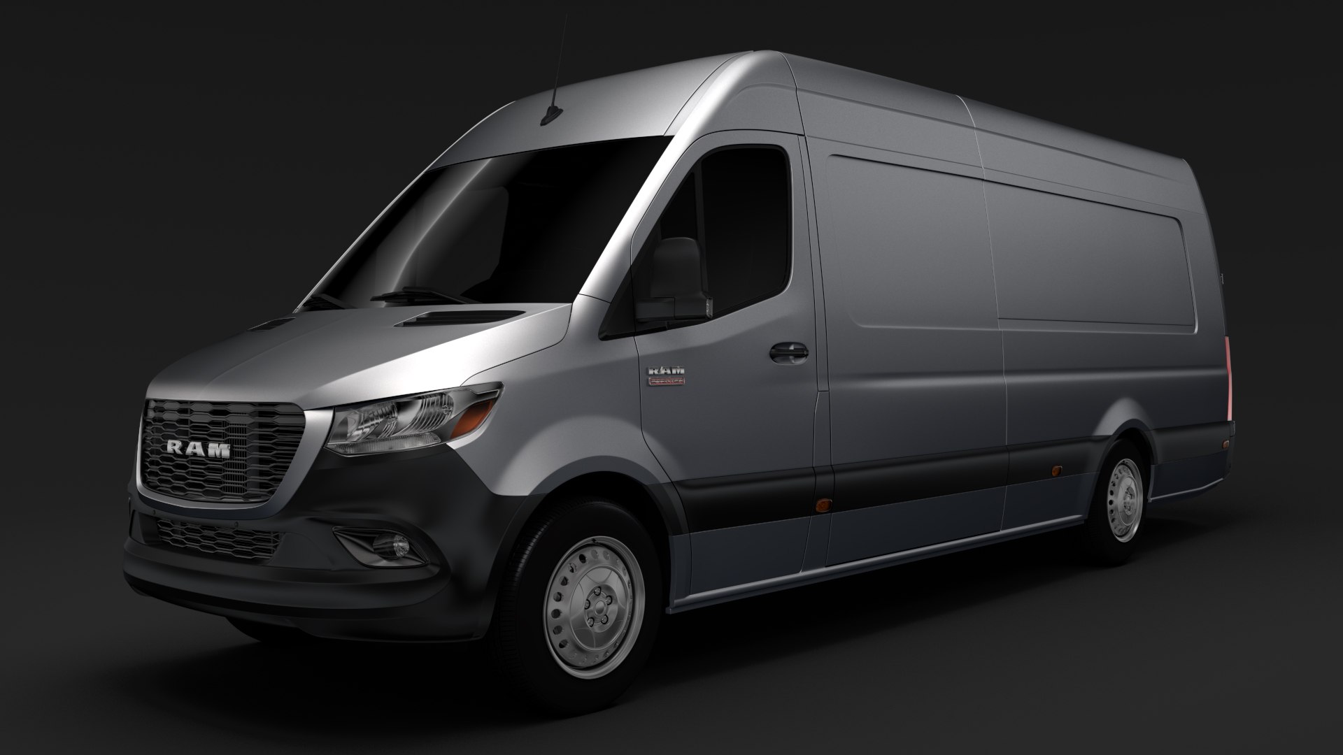 Ram Sprinter Panel Van 3D Model - TurboSquid 1367681