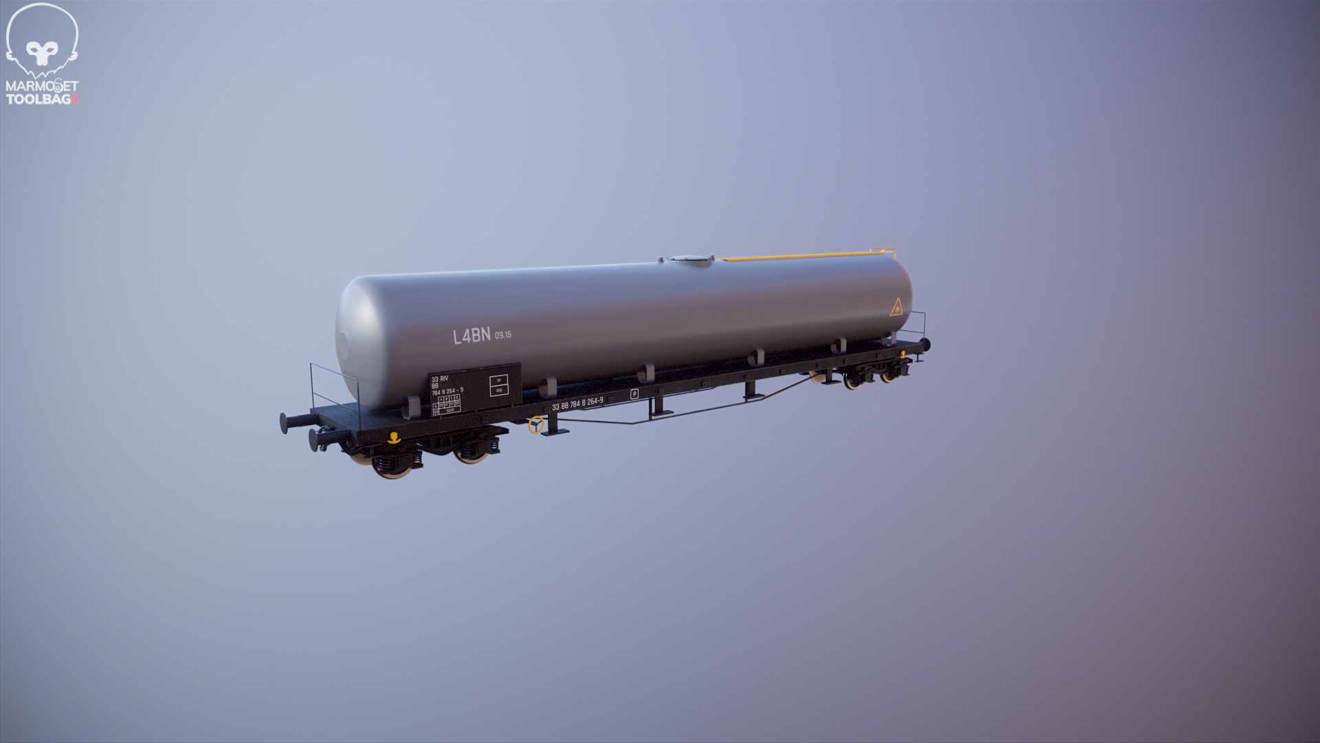 3D Tanker Railcar - TurboSquid 2246550