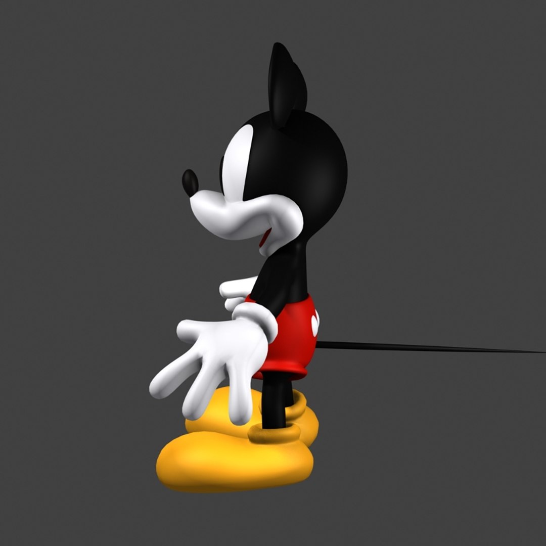 3d Mickey Mouse