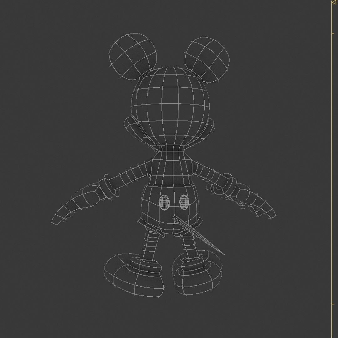 3d Mickey Mouse