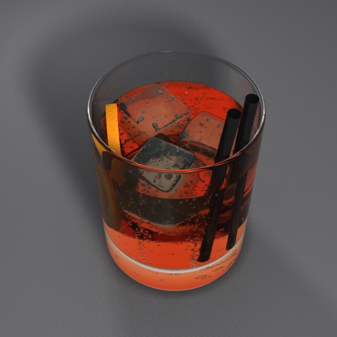 3d Model Cocktail