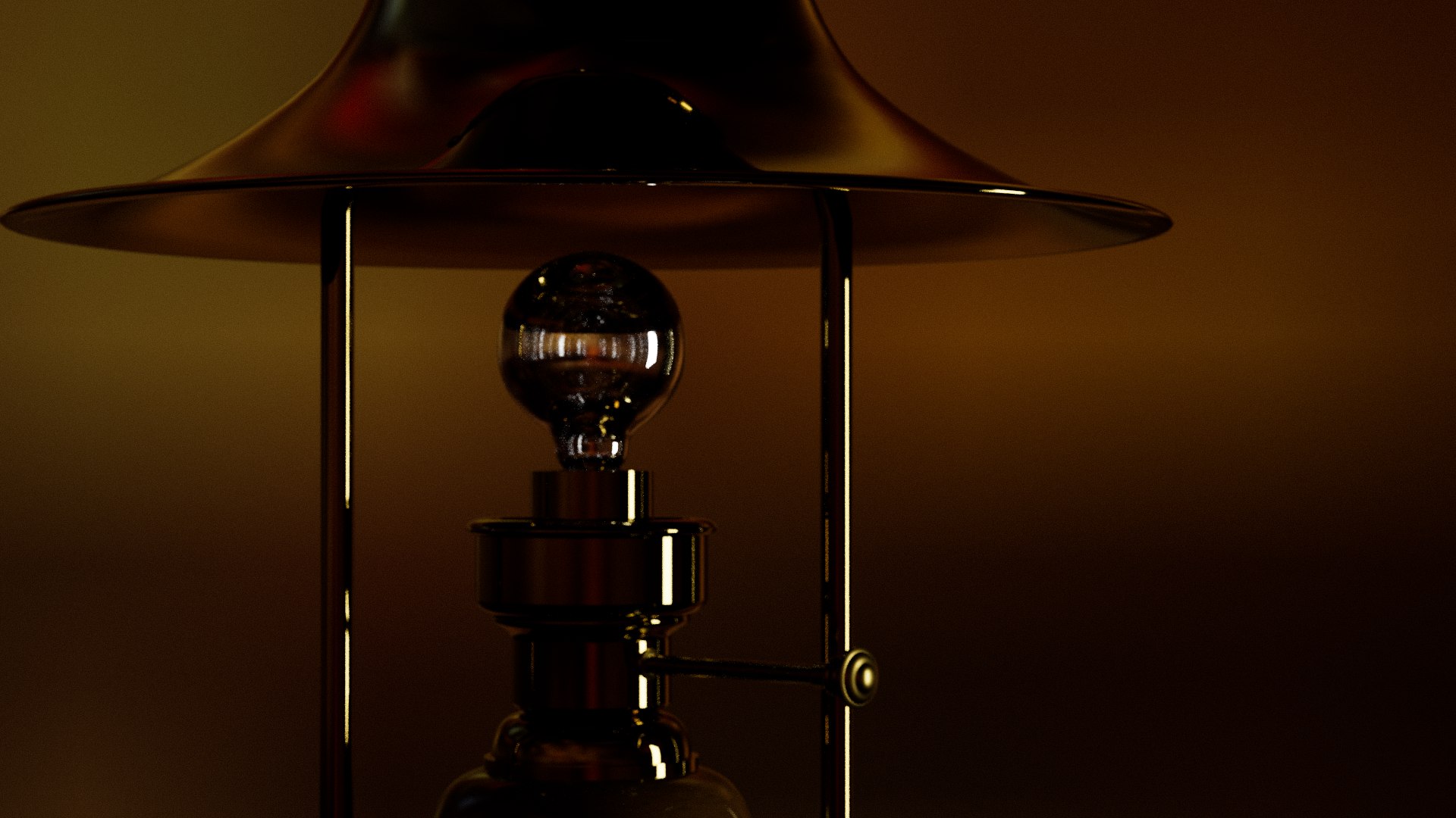 3D Old Bell Lamp Model - TurboSquid 2190899