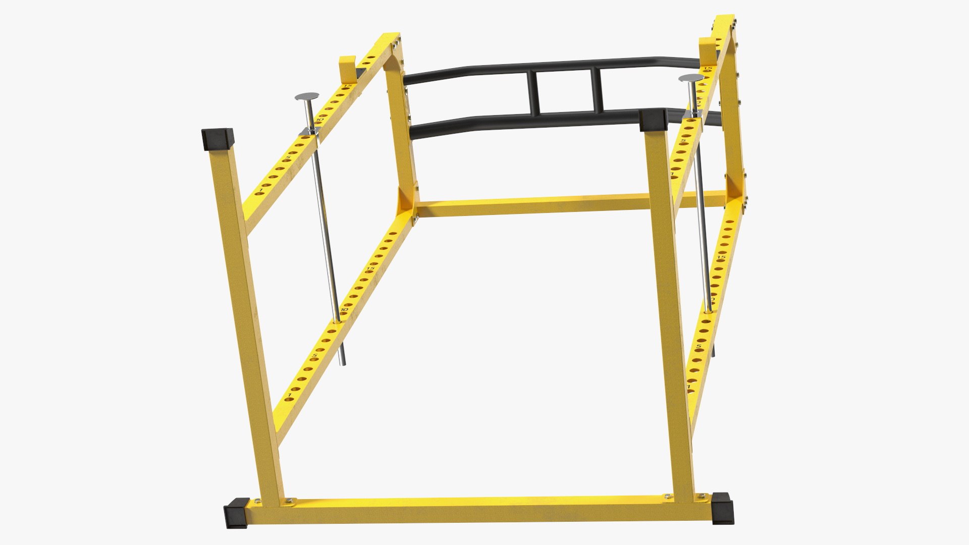3D Bodycraft Power Rack Yellow - TurboSquid 1830805