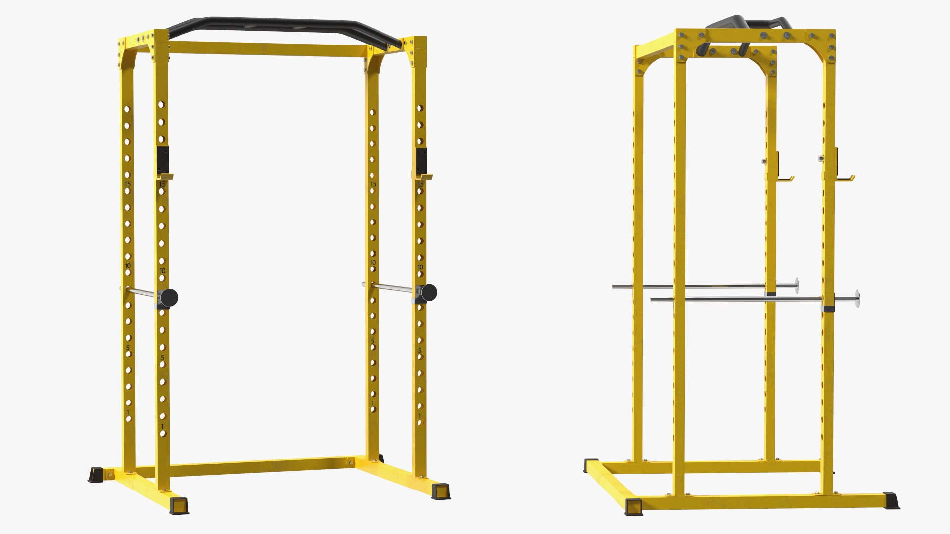 3D Bodycraft Power Rack Yellow - TurboSquid 1830805