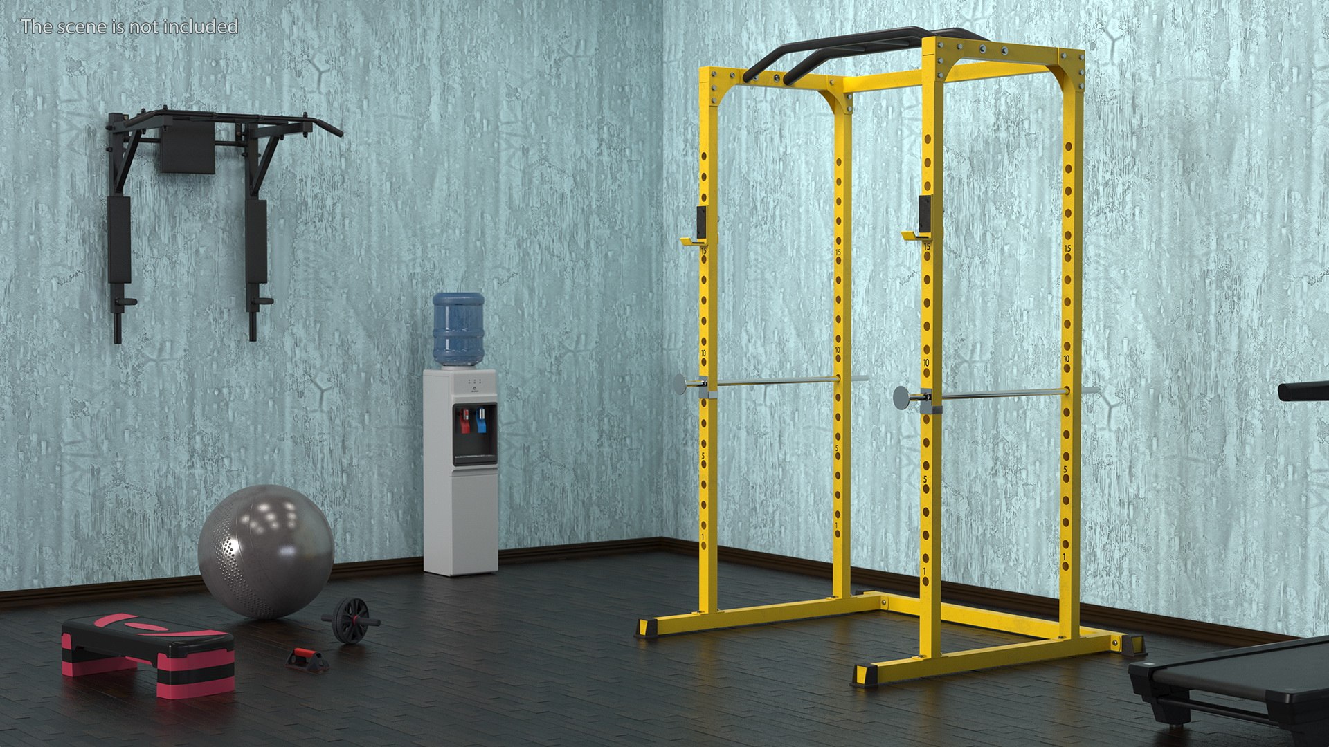 3D Bodycraft Power Rack Yellow - TurboSquid 1830805