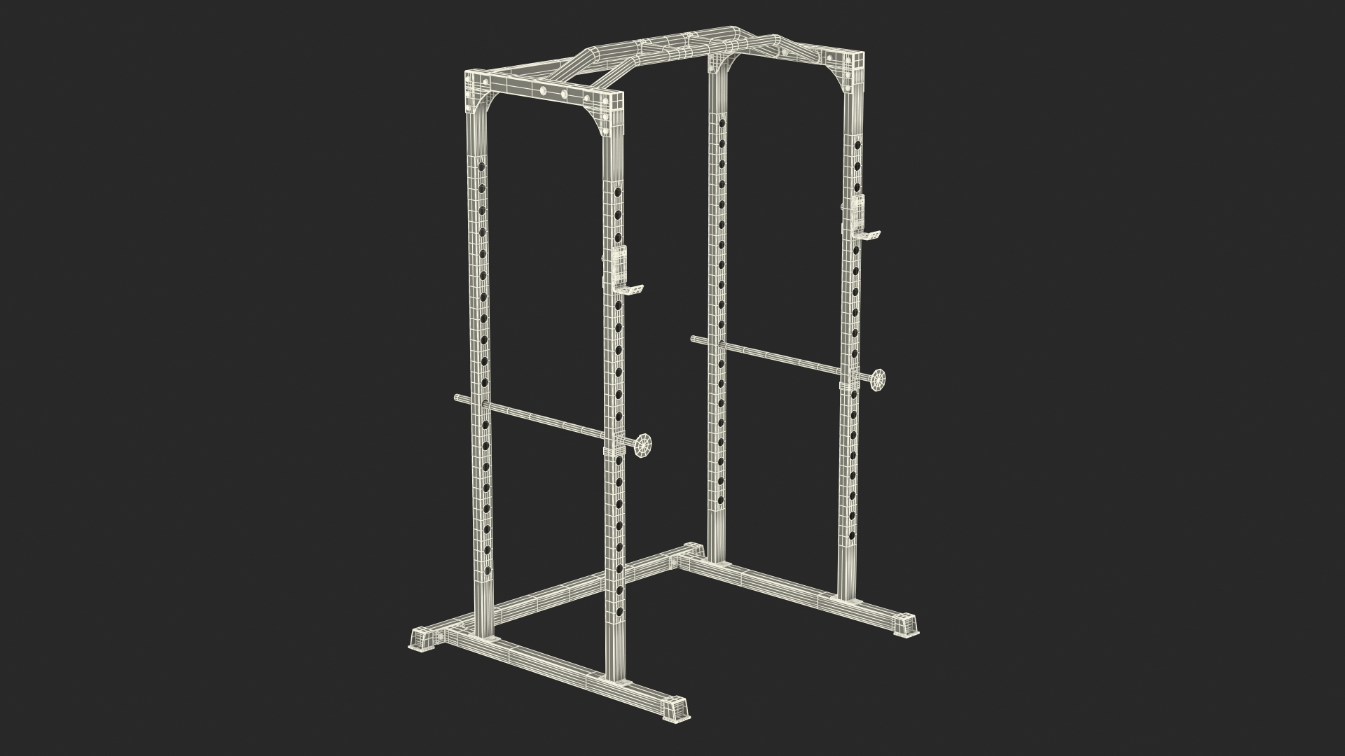 3D Bodycraft Power Rack Yellow - TurboSquid 1830805