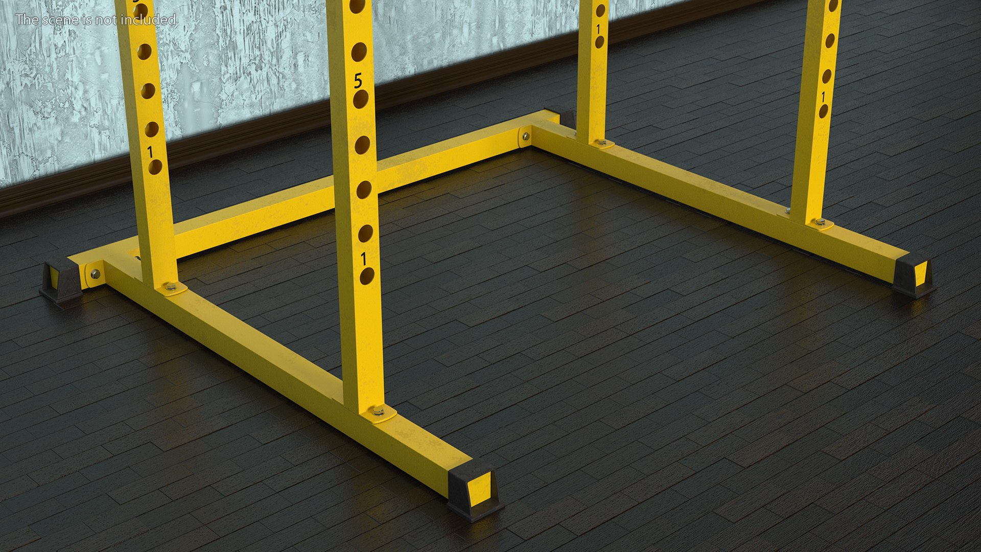 3D Bodycraft Power Rack Yellow - TurboSquid 1830805