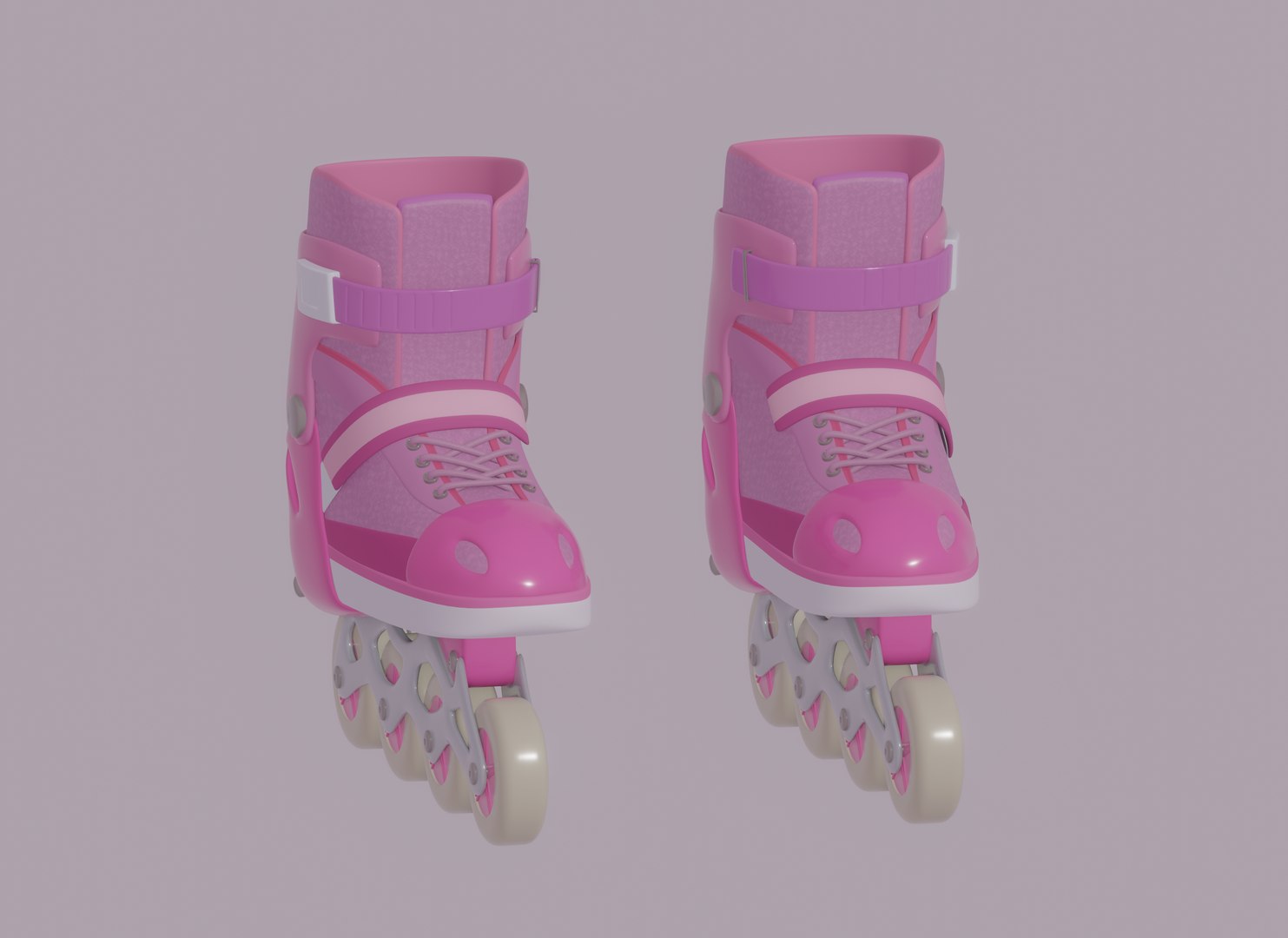 3D Roller Skates Model - TurboSquid 2197600