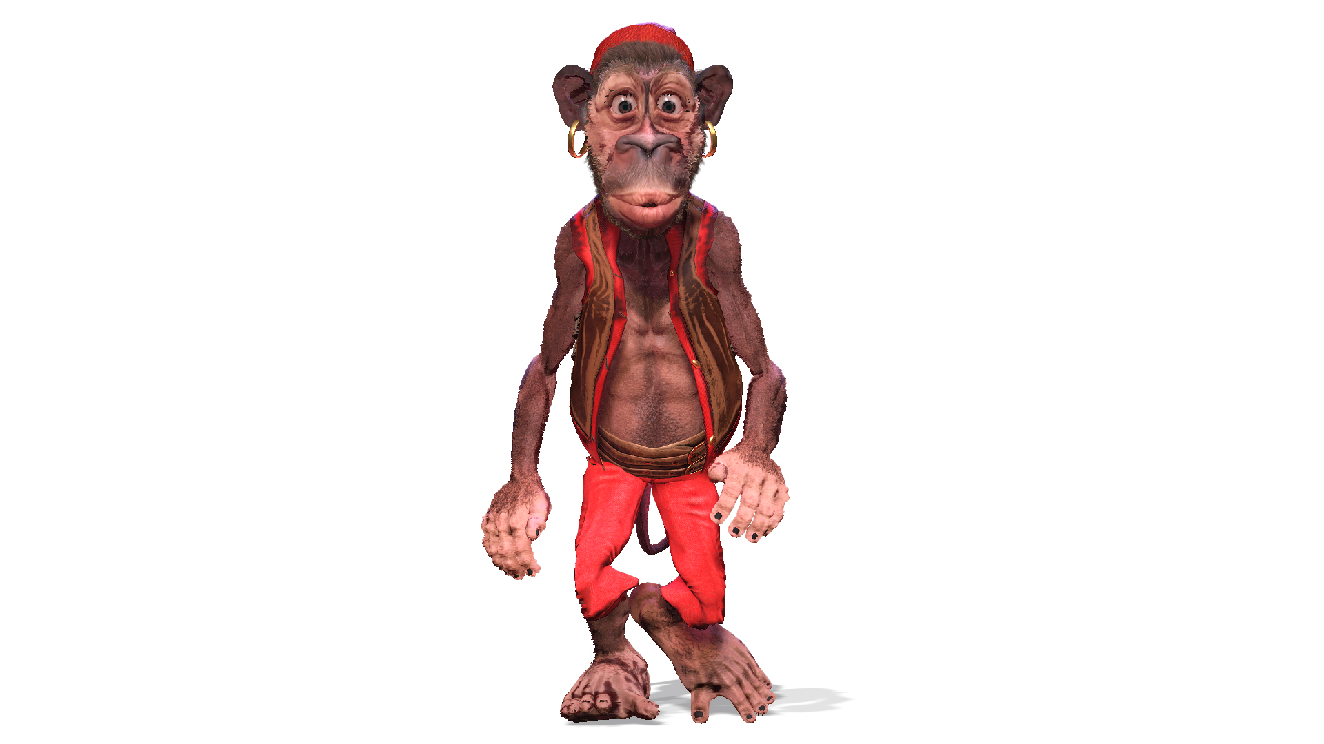 3D Monkey2 - TurboSquid 1852001