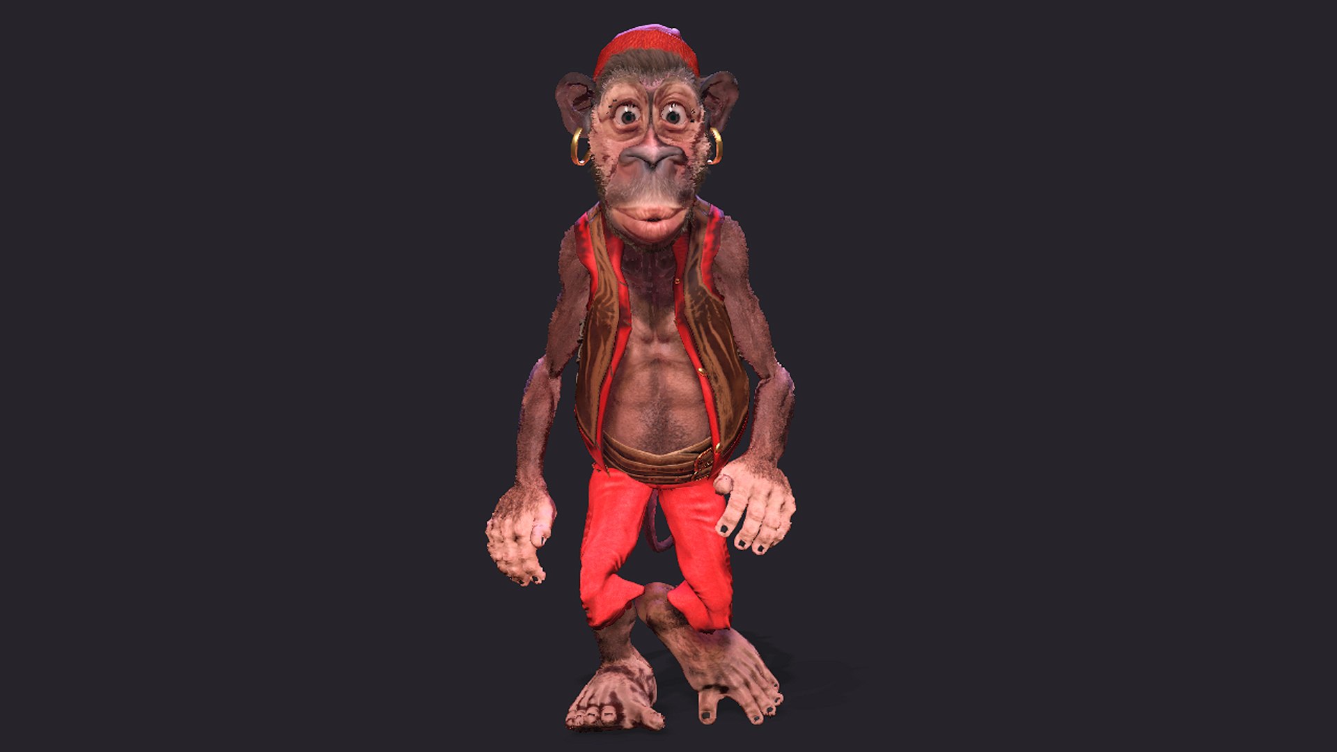 3D Monkey2 - TurboSquid 1852001