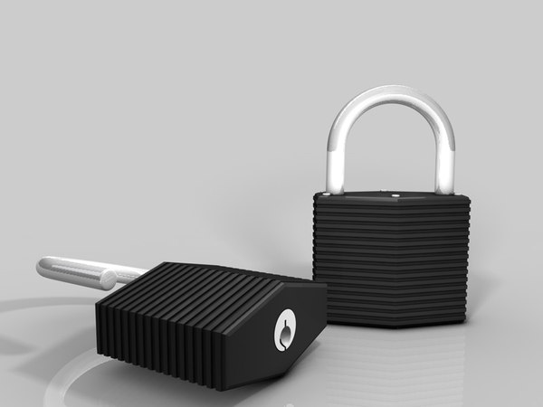 3d padlock tokoz