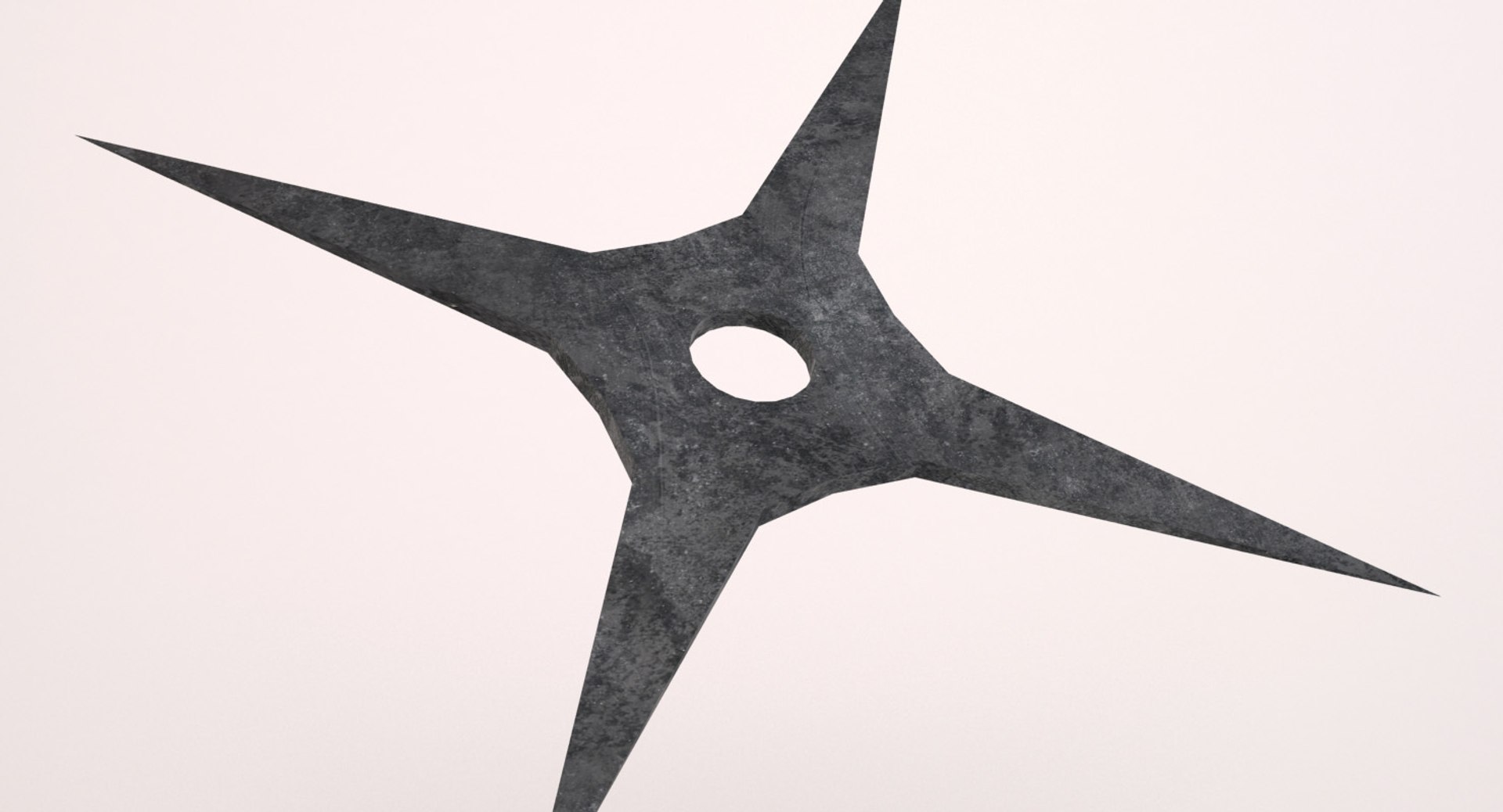 Point Throwing Star 3D - TurboSquid 1428373
