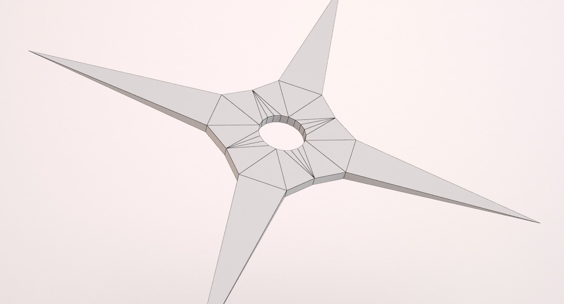 Point Throwing Star 3D - TurboSquid 1428373