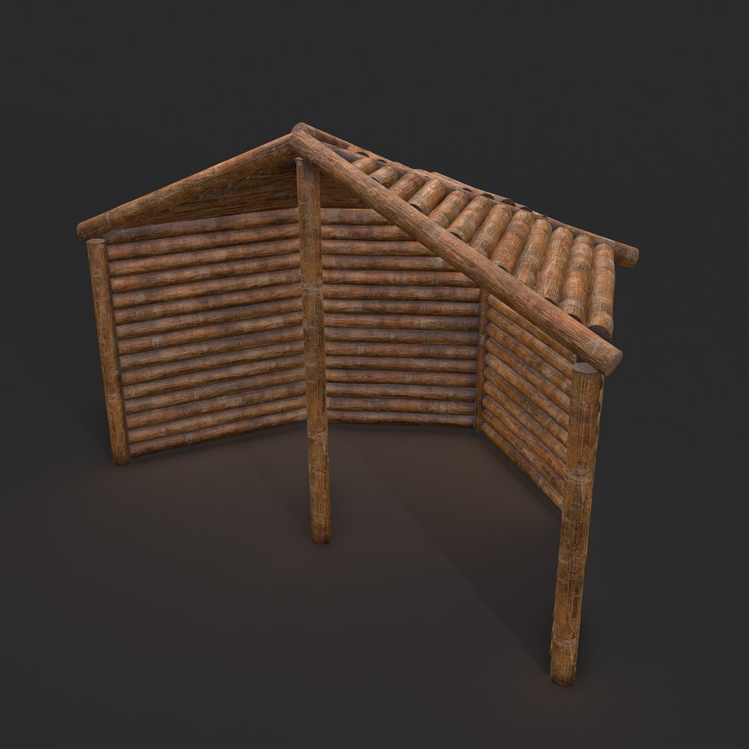 Modular Housing Hut E 3D - TurboSquid 1807132