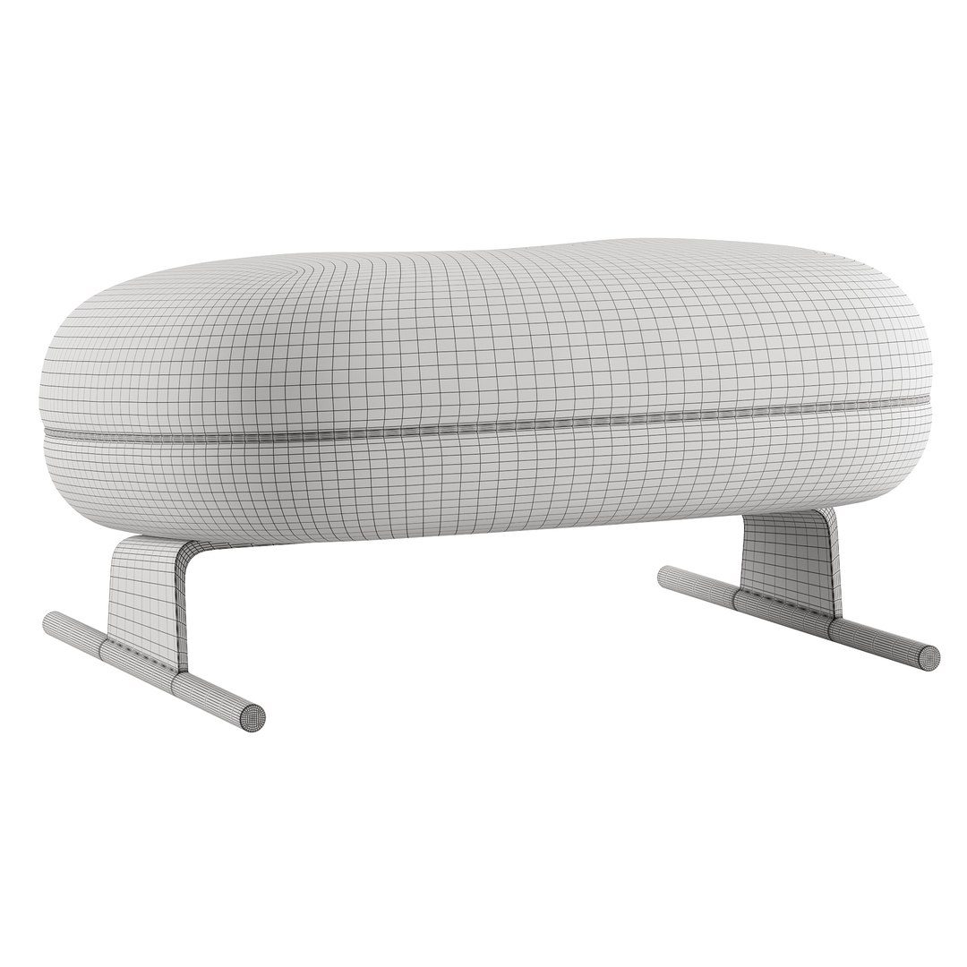 3D Armchair Libra By Minotti Model - TurboSquid 2438612