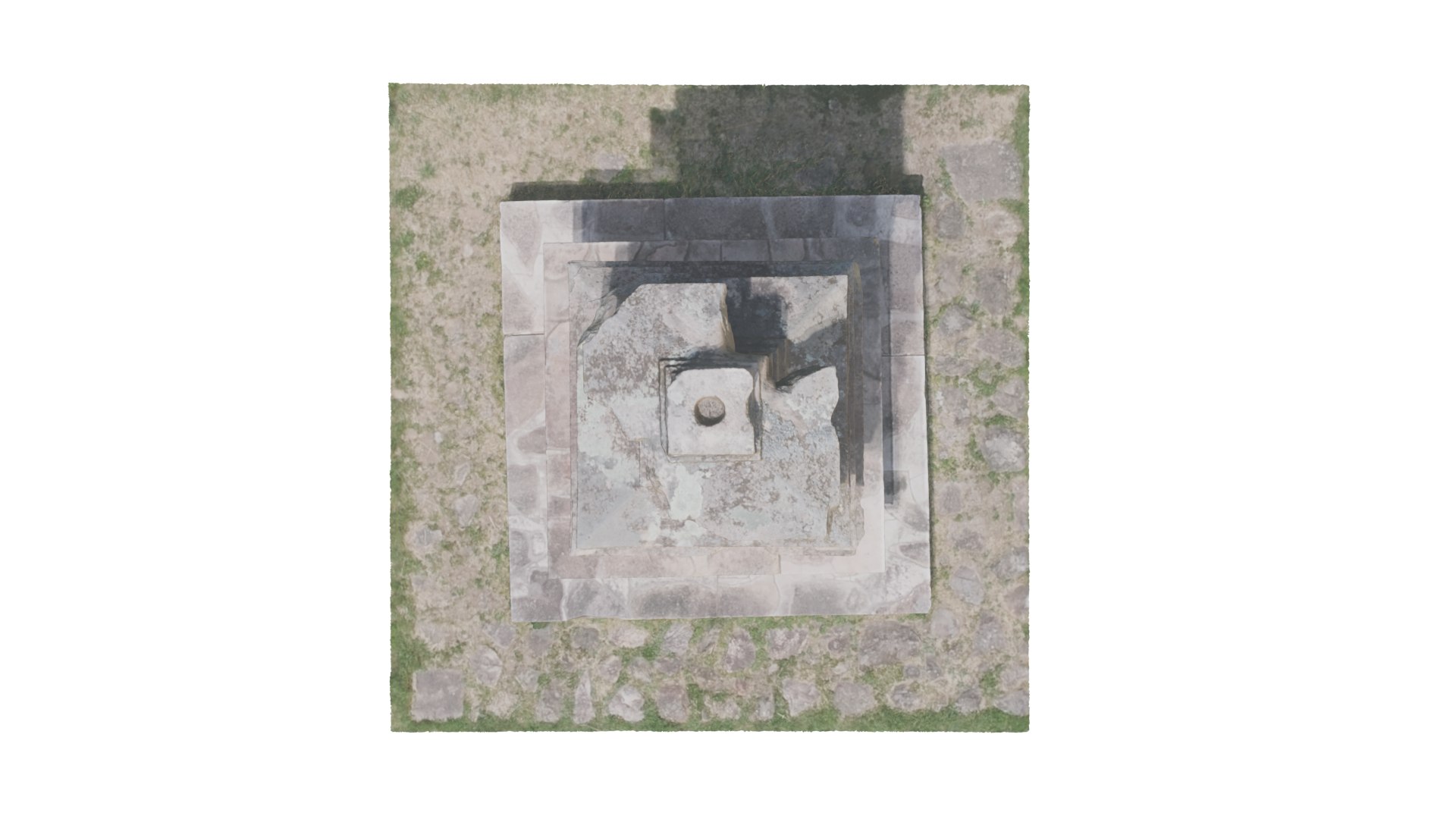 3D Five-story West Stone Pagoda At Janghang-ri Temple Site Model ...