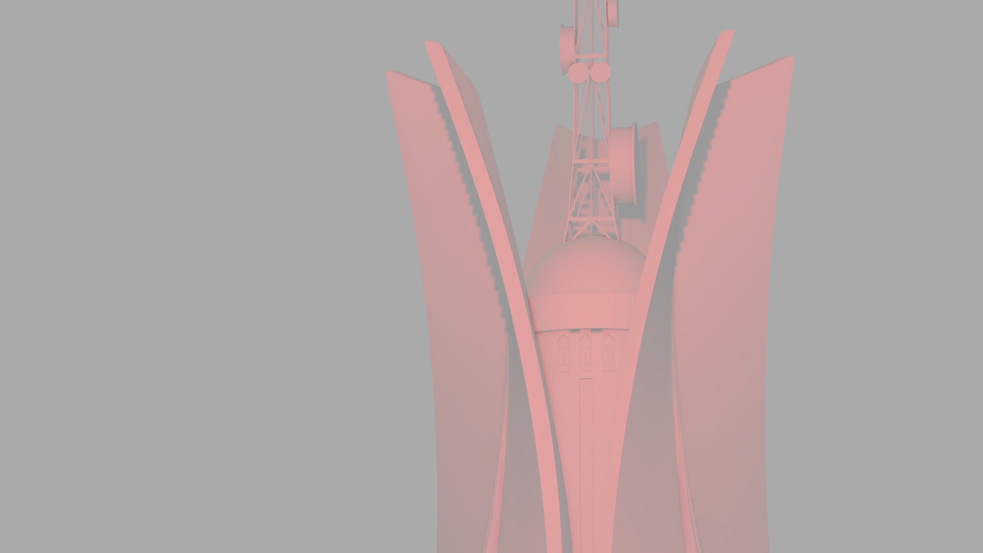 3D Maqam Shahid Model - TurboSquid 1750278