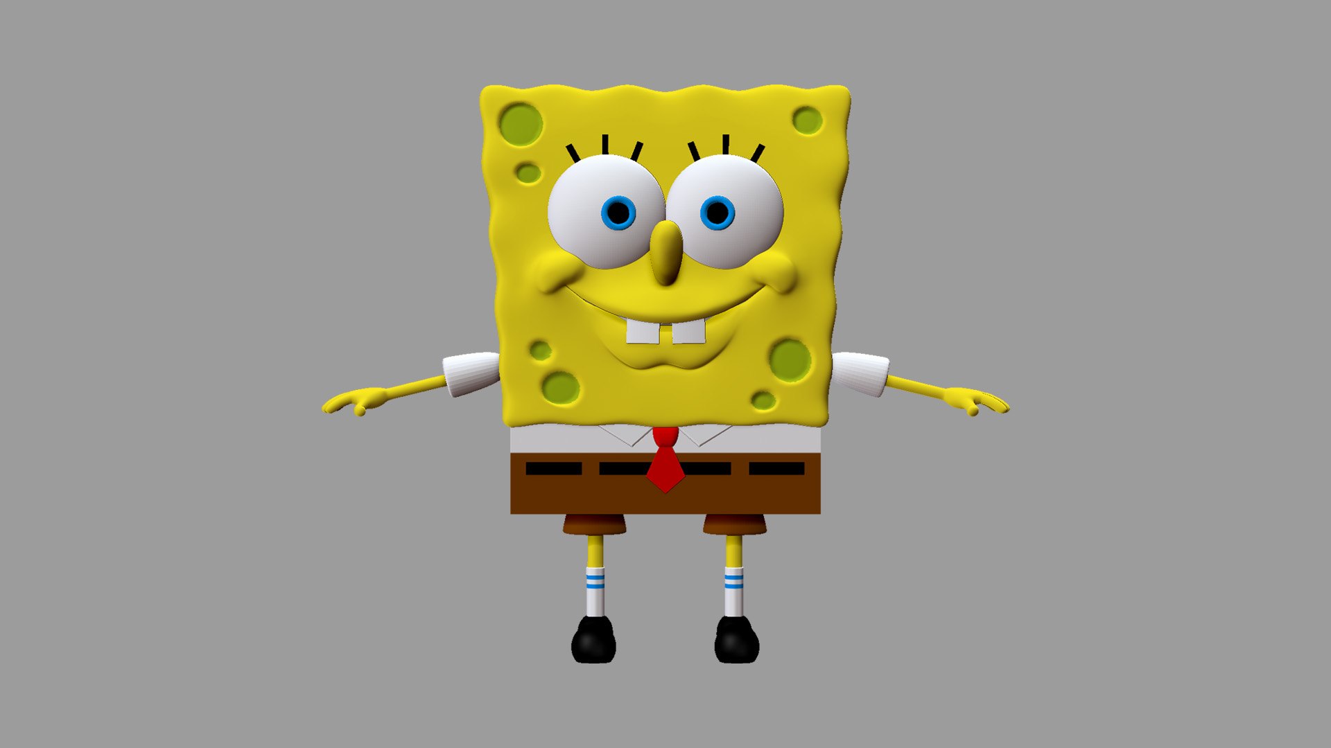 Spongebob Model - TurboSquid 1637533
