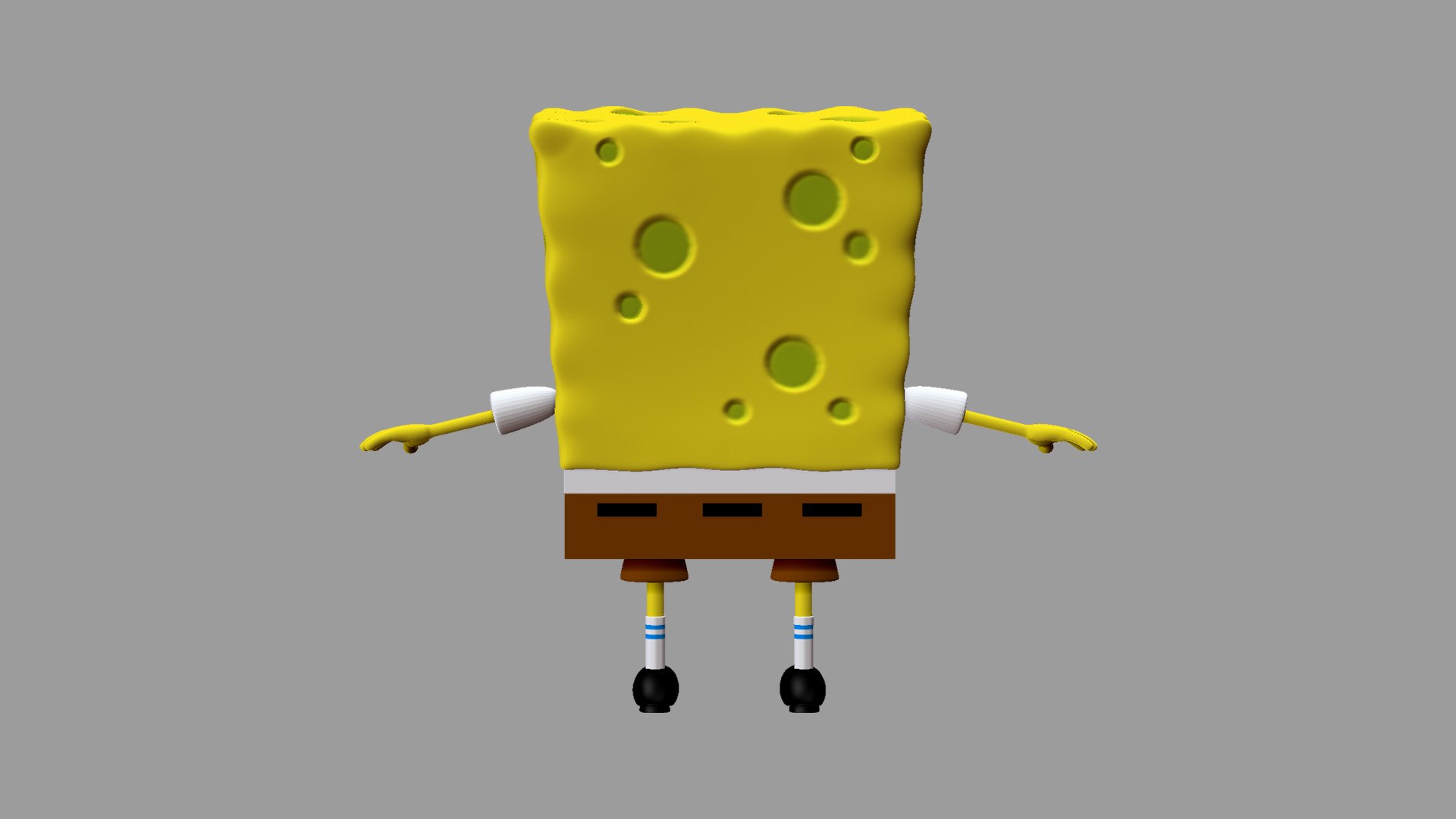 Spongebob Model - TurboSquid 1637533