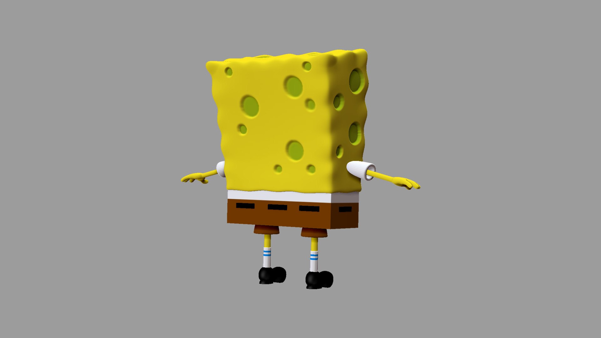 Spongebob Model - TurboSquid 1637533
