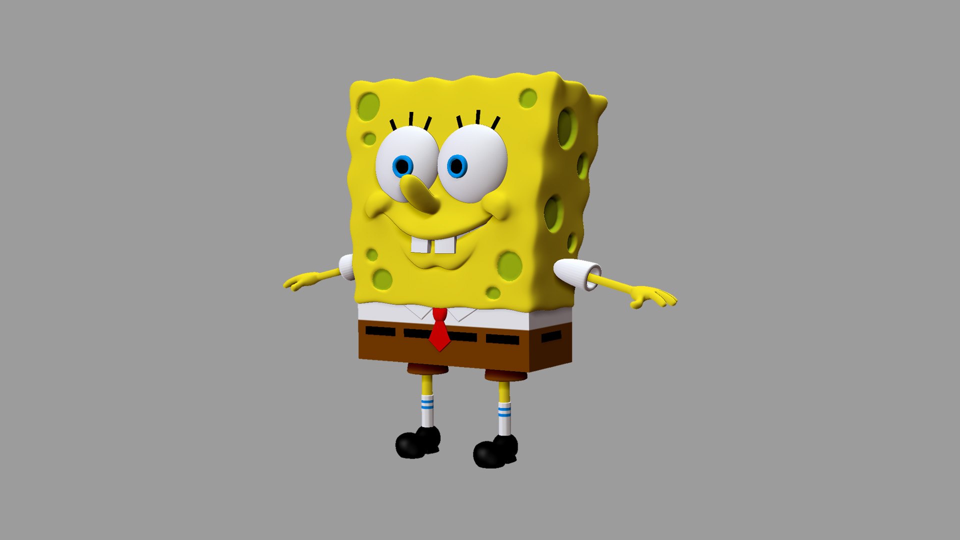 Spongebob Model - TurboSquid 1637533