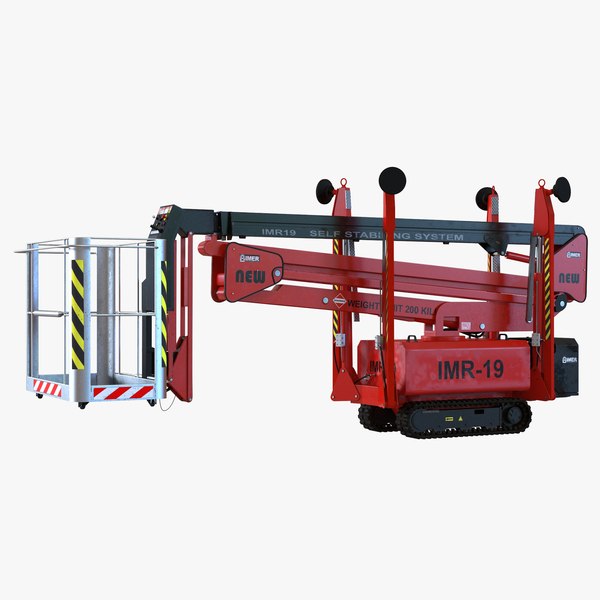 telescopic boom lift red max