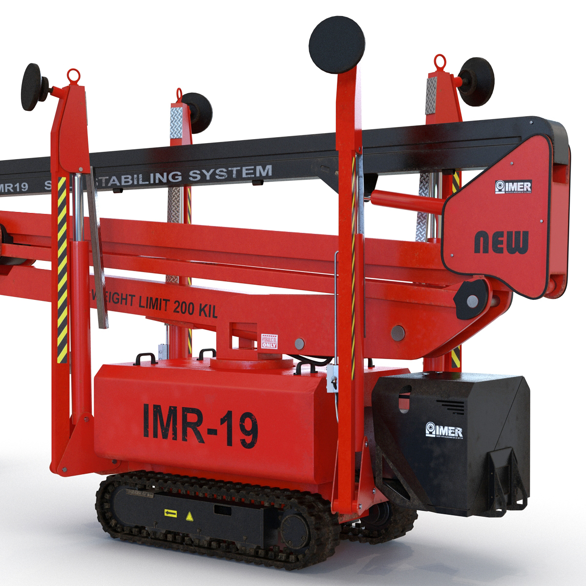 telescopic boom lift red max