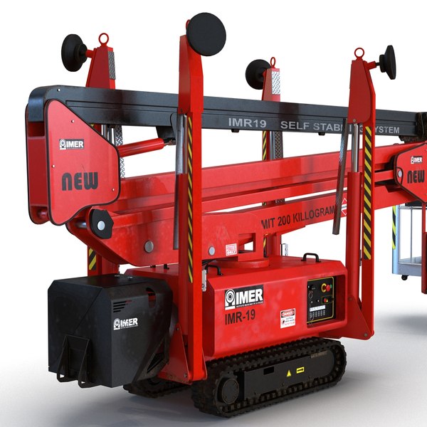 telescopic boom lift red max