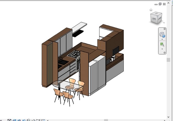 Cozinha completa revit family 2013 Modelo 3D - TurboSquid 1274544