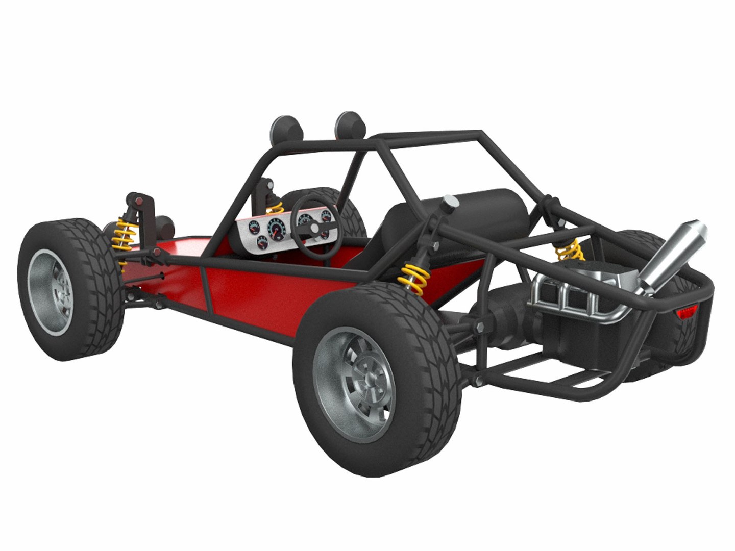 3D Buggy Model - TurboSquid 1909047