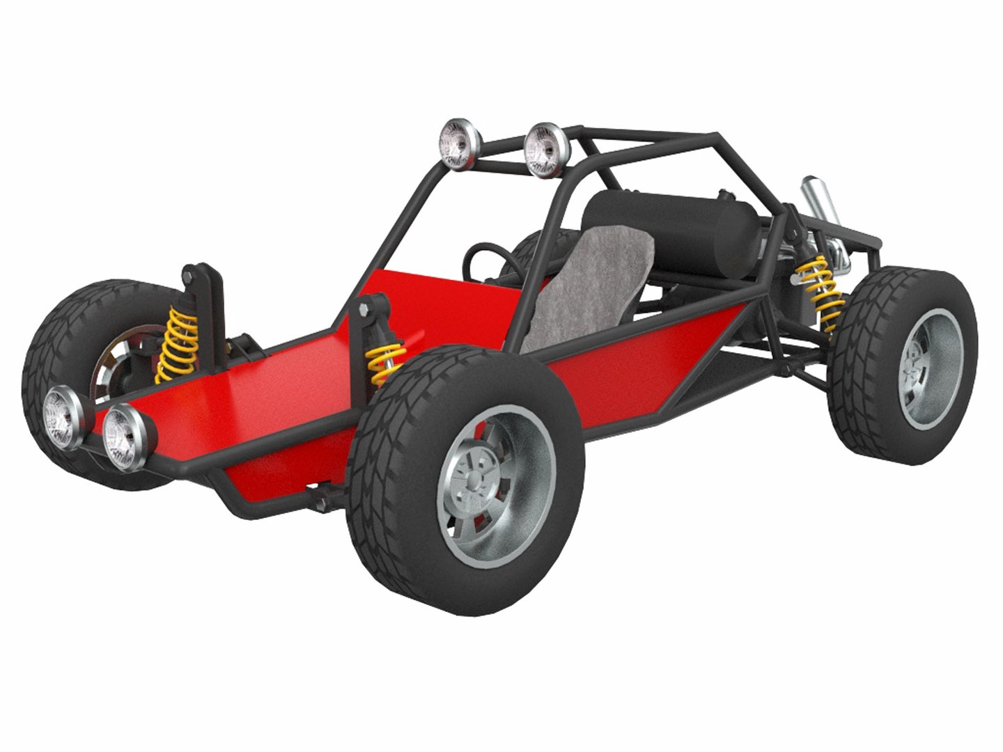 3D Buggy Model - TurboSquid 1909047