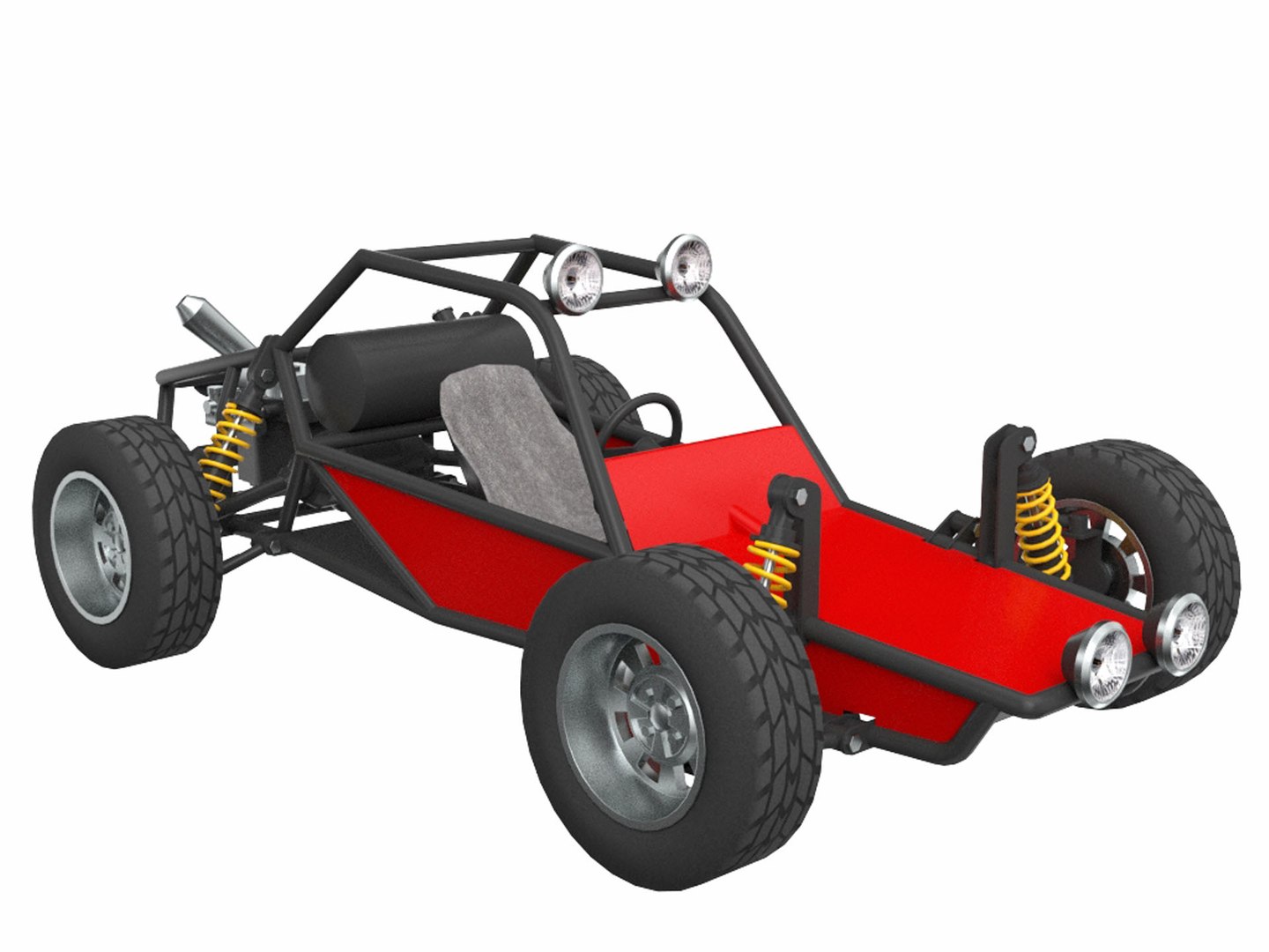 3D Buggy Model - TurboSquid 1909047