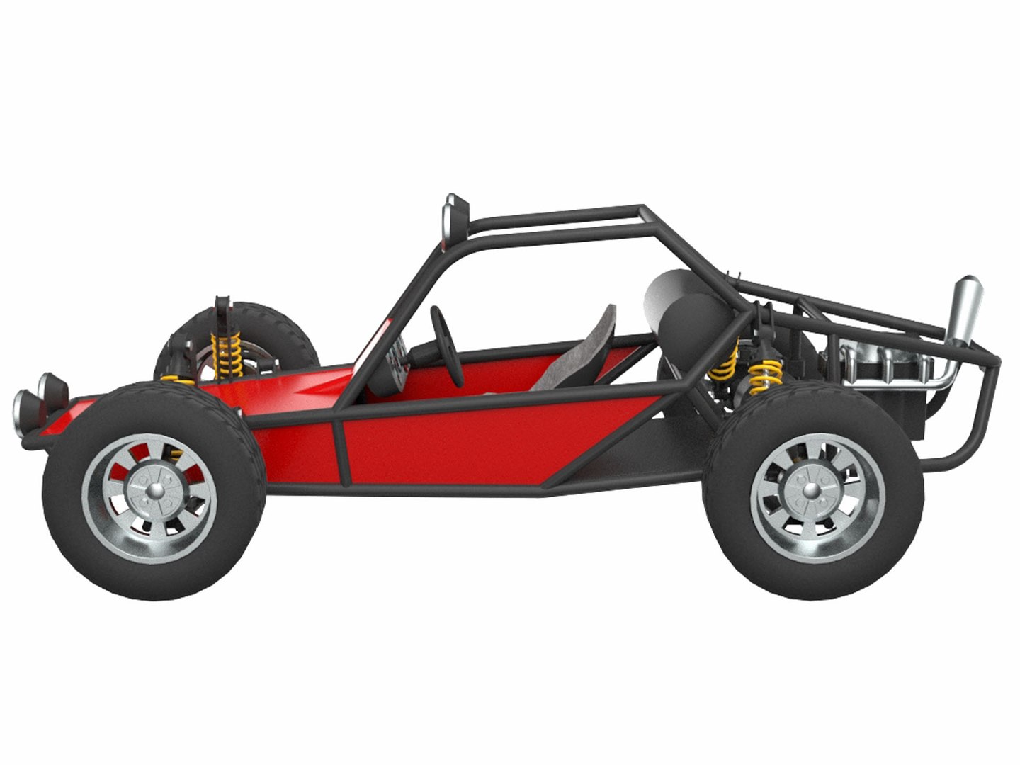 3D Buggy Model - TurboSquid 1909047